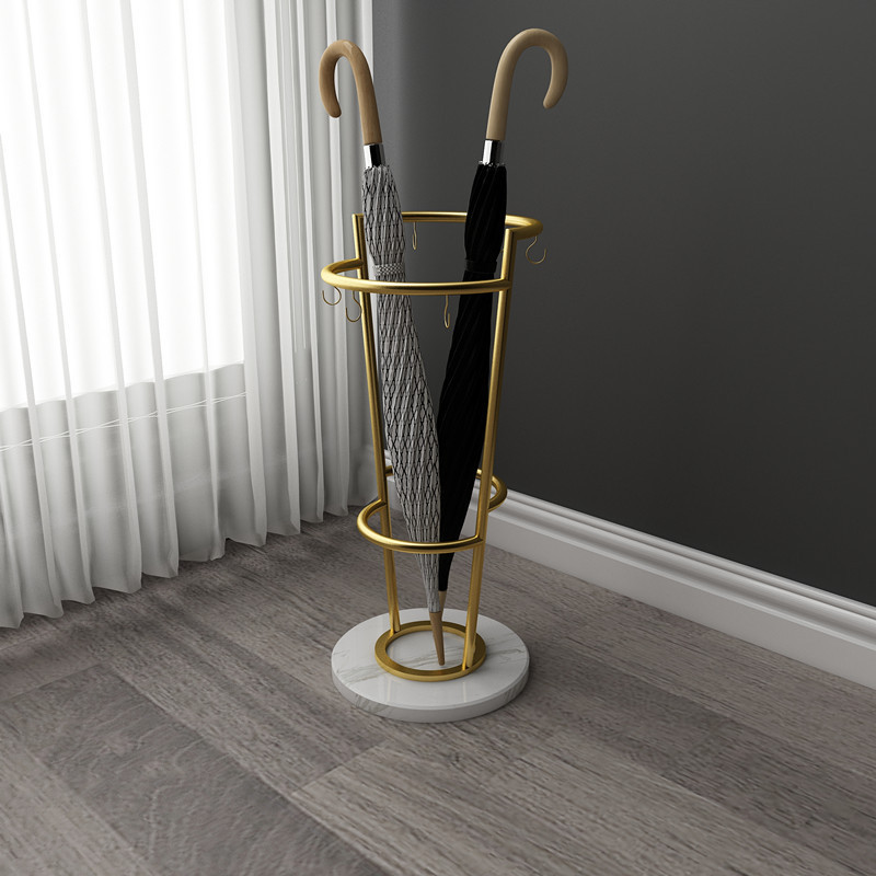简约金属雨伞架酒店大堂店面雨伞架北欧家用雨伞收纳桶创意雨伞架-阿里巴巴