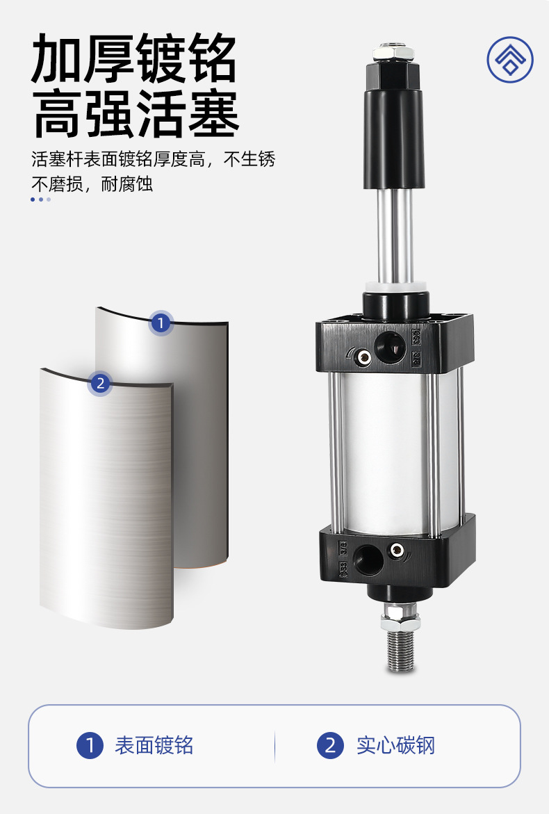 可调行程气缸SCJ 32/40/50/63/80/100/125/160/200代替亚德客-阿里巴巴