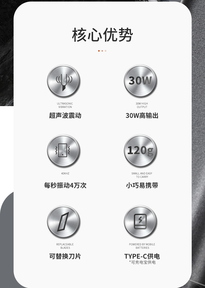 magicutter手持便携式超声波切割刀30W大功率工业电动雕刻刀工具-阿里巴巴