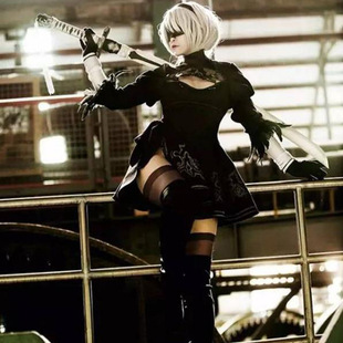 尼尔机械纪元cosplay 2Bcos服 2b小姐姐COS全套服装2b小姐姐联动-阿里巴巴