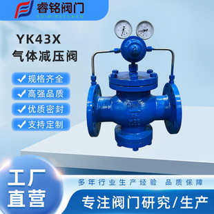 气体减压阀YK43X/F 先导式活塞式减压阀 空气减压阀 天燃气减压阀-阿里巴巴