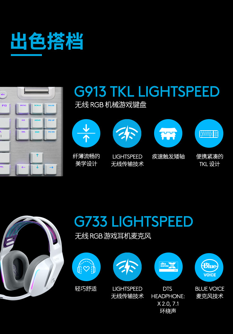 罗技G304无线鼠标游戏办公台式笔记本可编程CSGO吃鸡LOL-阿里巴巴