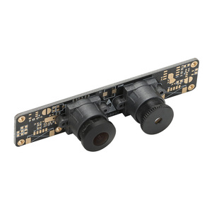 高清1080P PS5268 双目RGB+IR 3D扫描打印 活体检测摄像头模组USB-阿里巴巴