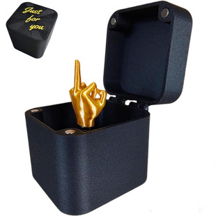 跨境新款Middle Finger in a Box圣诞礼物亚马逊爆款惊喜中指礼盒-阿里巴巴