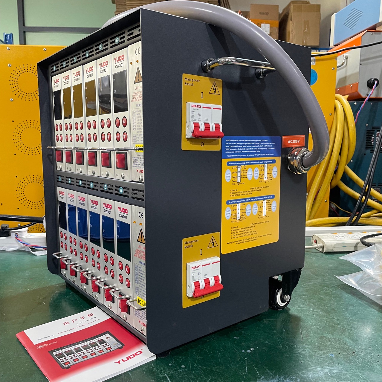 现货韩国柳道YUDO原厂CW301正品12组热流道温控箱温控卡控制器-阿里巴巴