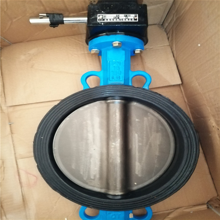 碳钢软密封中线蝶阀 D371X-16C D371F-16C 手动涡轮对夹式蝶阀-阿里巴巴