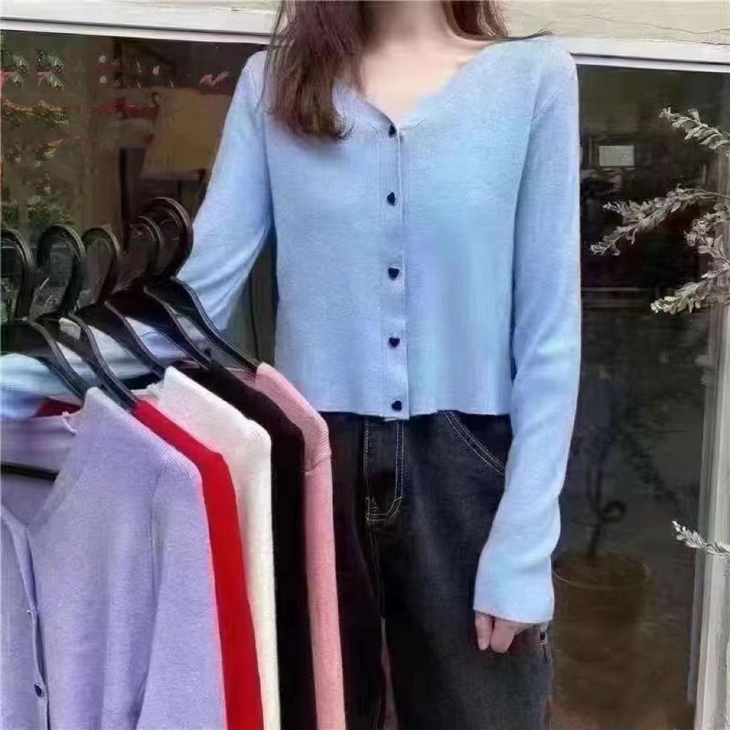 Spring and Autumn Miscellaneous Women's Knitted Thin Cardigan Women's ...