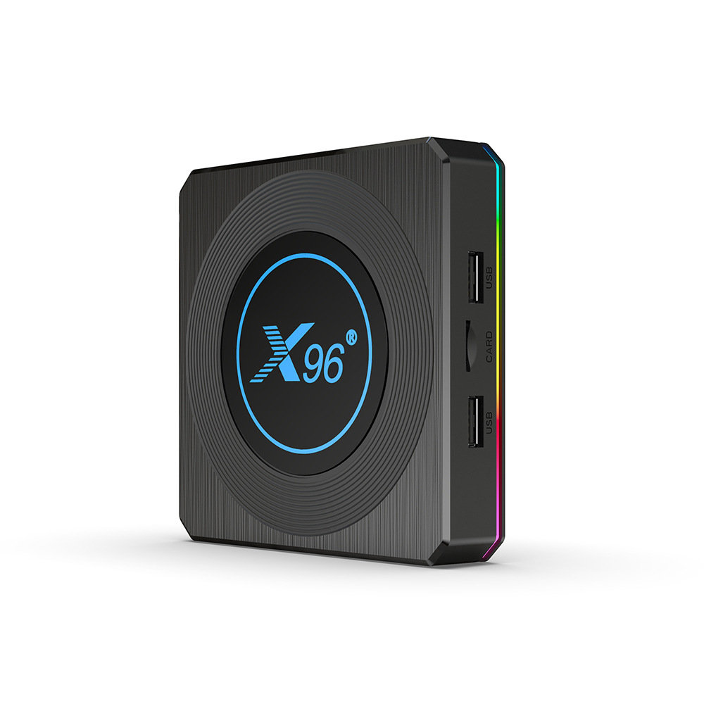 X96 X4机顶盒 S905X4 安卓11 4G/64G 8k双频网络高清播放器tvbox-阿里巴巴