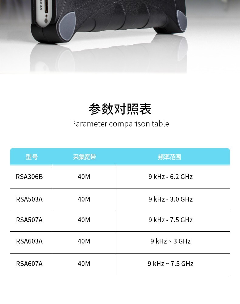Tek泰克便携式频谱分析仪RSA607A/306B/503A/507A/513A/518A/603A-阿里巴巴