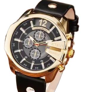 外贸跨境男士 日历运动皮带手表石英表腕表手表KTEVI-阿里巴巴