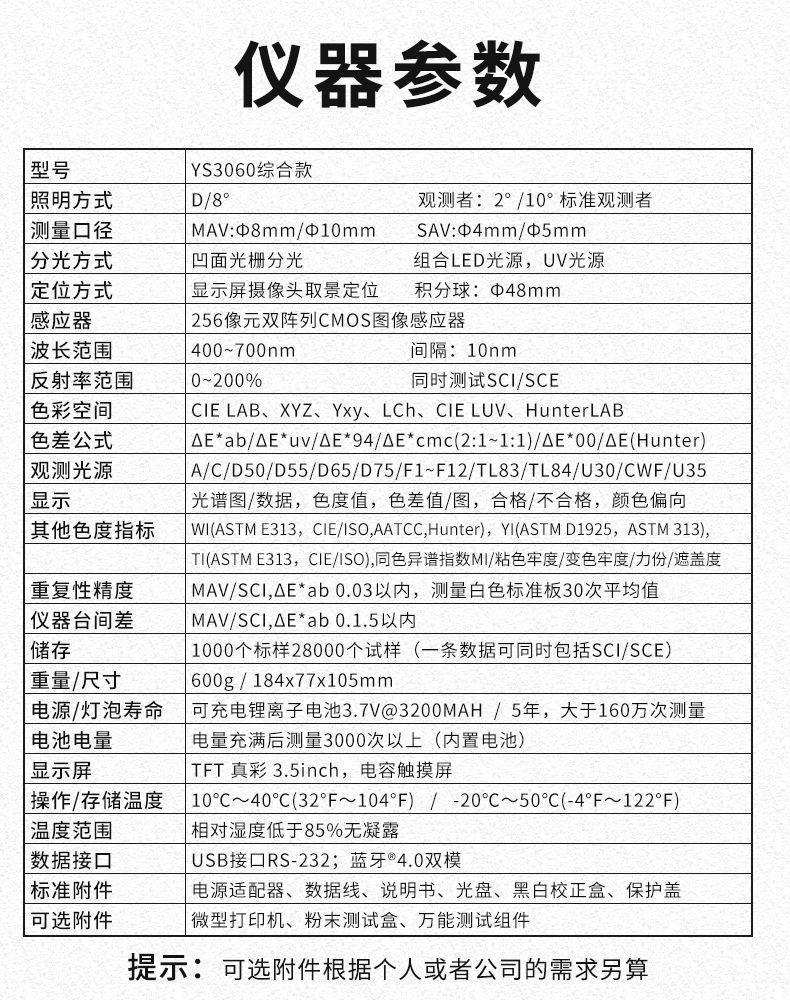 3nh三恩驰油漆涂料NR110高精度色差仪CR8分光色差仪SC-10色差计-阿里巴巴