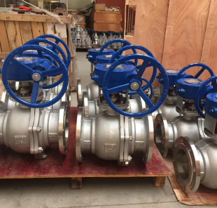 涡轮不锈钢球阀 304法兰球阀Q341F-16P 现货供应-阿里巴巴