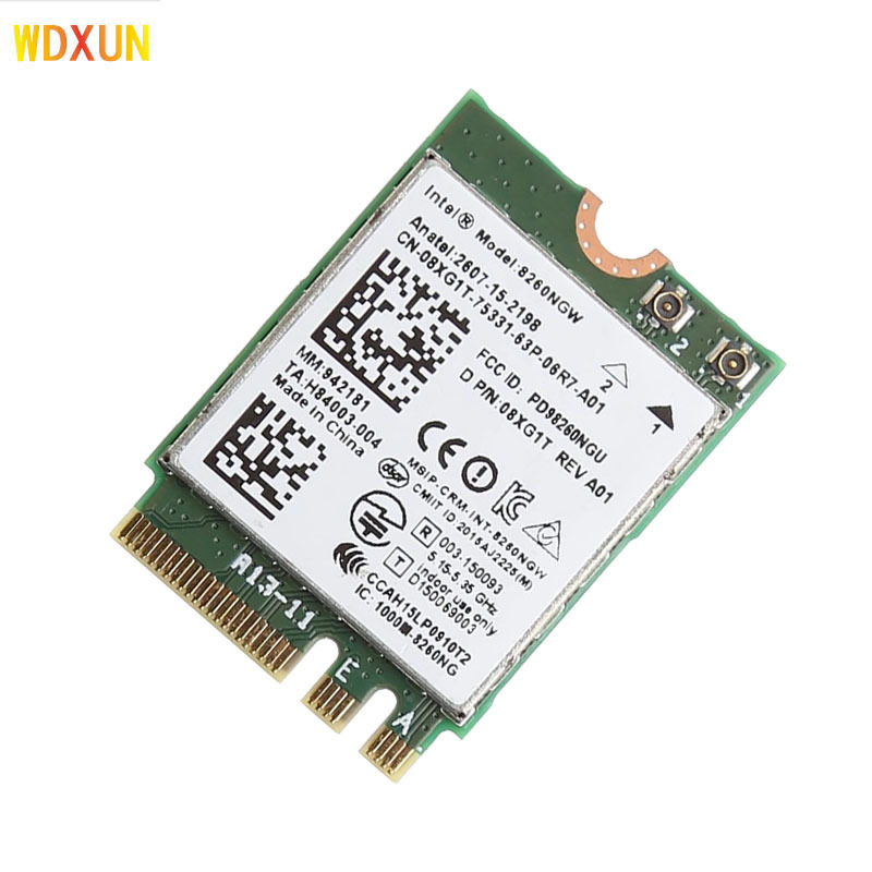 原装 8260AC 8260NGW双频无线网卡867M 4.2蓝牙M.2/NGFF-阿里巴巴