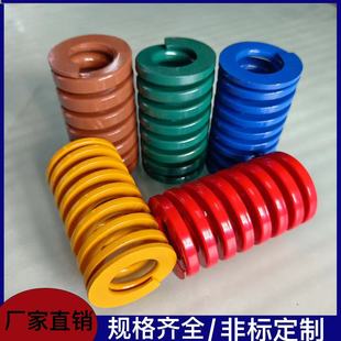 模具弹簧现货/螺旋矩形弹簧/扁线弹簧压缩弹簧重负荷SWH/TH绿色-阿里巴巴