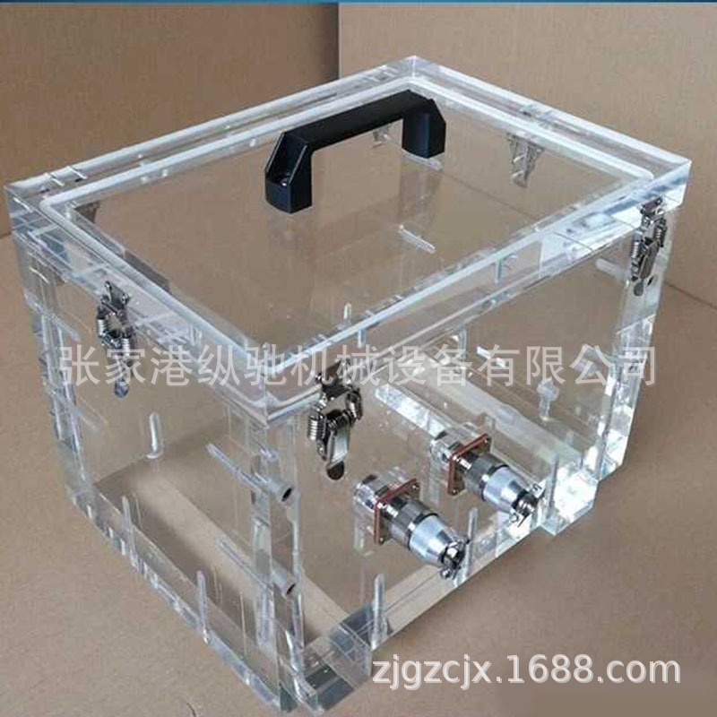 实验室亚克力透明真空箱密闭容器手套箱培养箱科研一体箱dingzuo-阿里巴巴