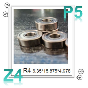 英制轴承R4ZZ尺寸6.35*15.875*4.978轴承钢GCR15等级Z3V3精度P5级-阿里巴巴
