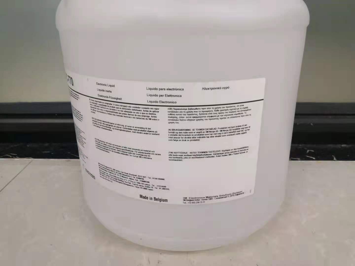 美国 3M FC-770 电子氟化液测漏液冷却液氟油工业消耗品-阿里巴巴