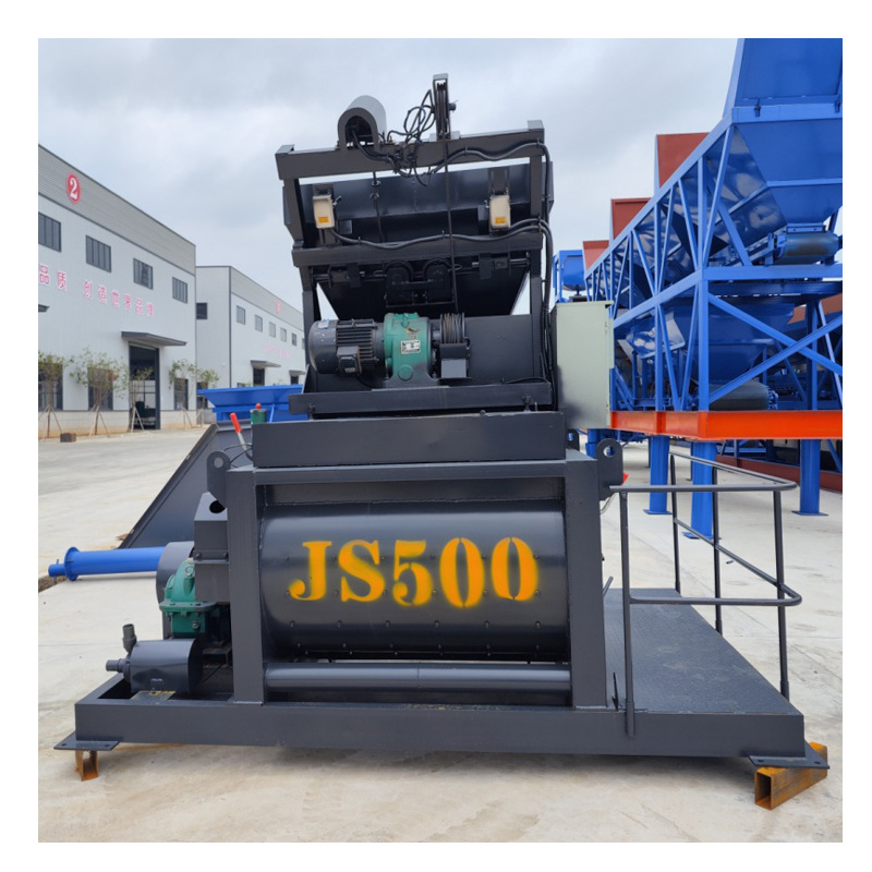 JS500-3000型强制搅拌机混凝土搅拌站免基础移动搅拌站商砼拌合站-阿里巴巴
