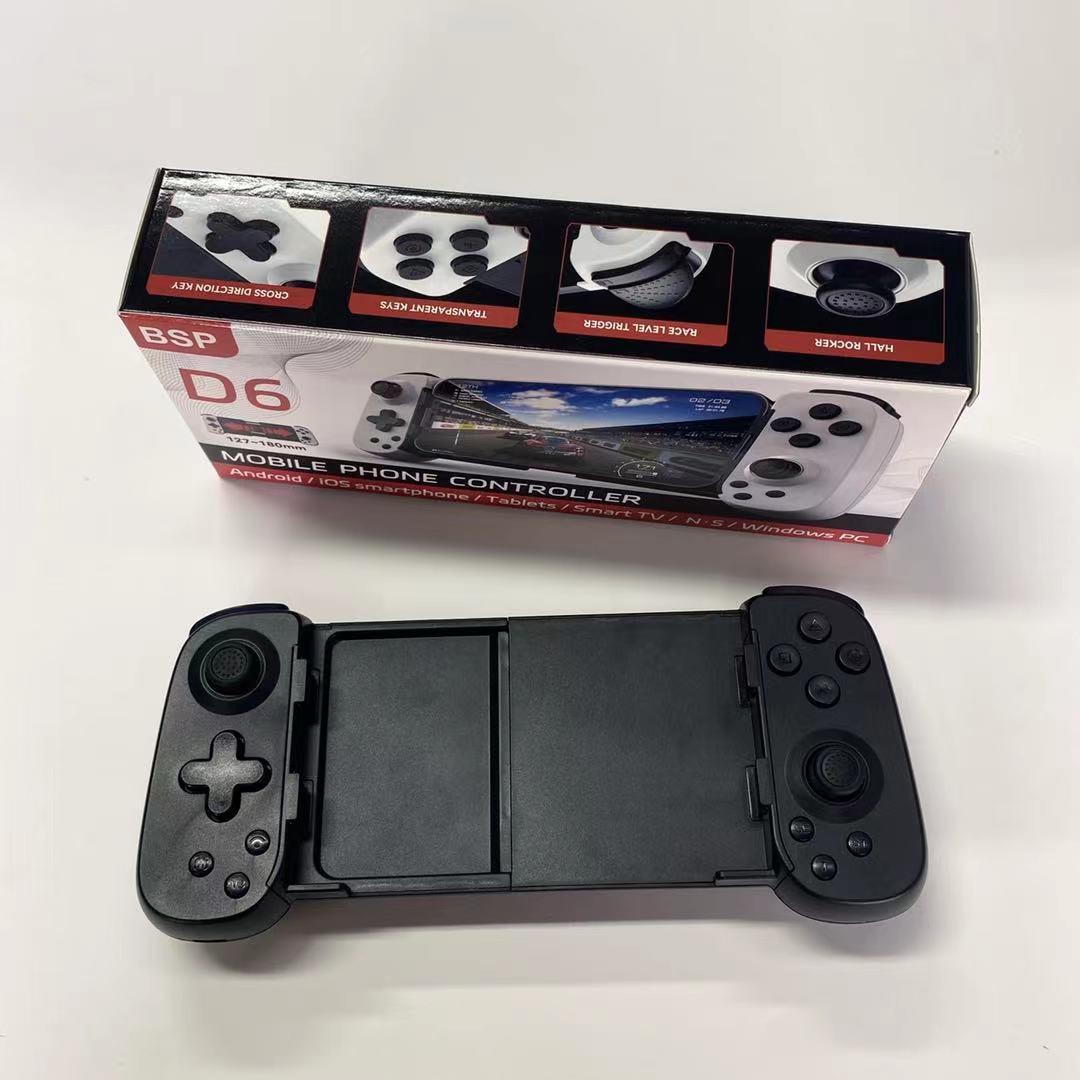 D6拉伸手柄无线蓝牙手机游戏手柄双霍尔体感安卓ios电脑Switch-阿里巴巴