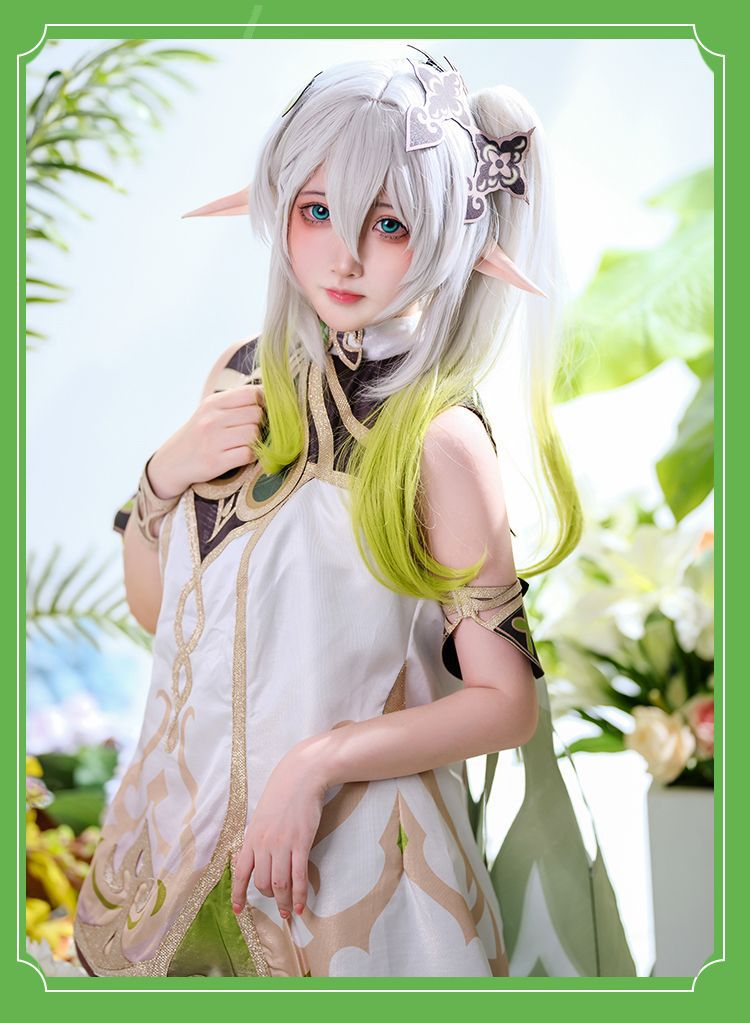 原神cos服 草神纳西妲cos游戏动漫衣服装女cosplay全套-阿里巴巴