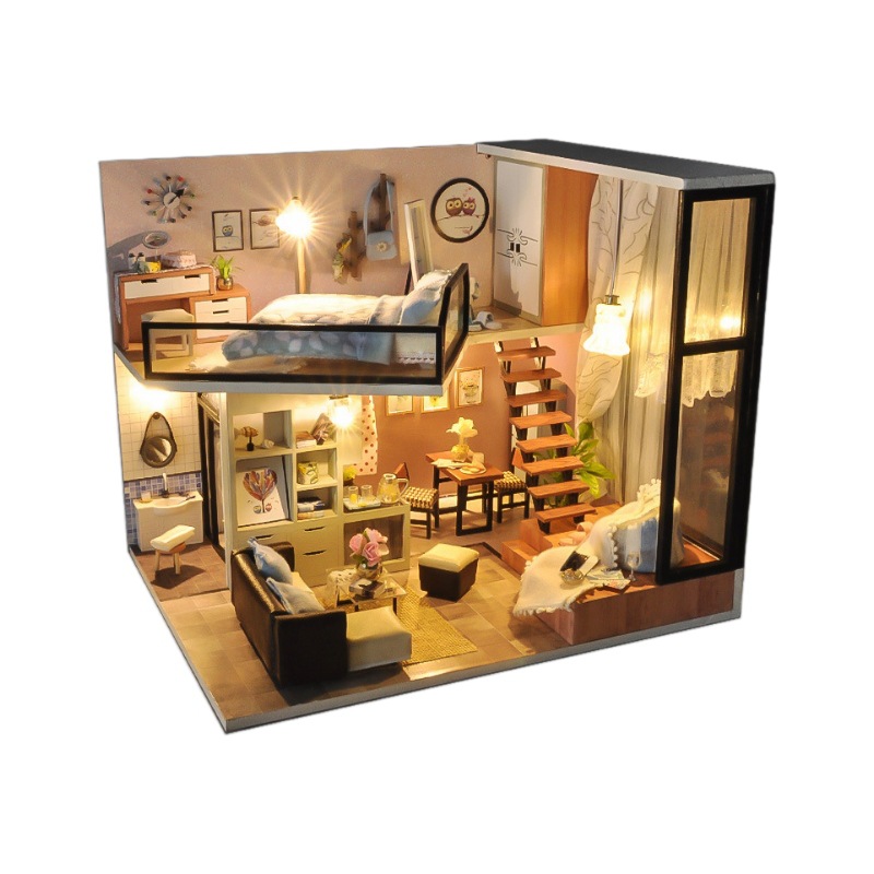 Tianyu diy cottage factory wholesale static model handmade house TD16 ...