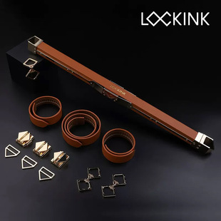 LOCKINK高级分腿器一字拉伸杆束缚捆绑张腿器SM调教情趣性欲道具-阿里巴巴