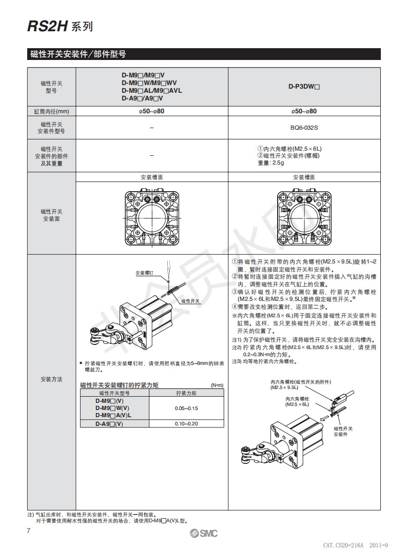SMC重载型止动气缸RS2H63-30DL/TL/ML-阿里巴巴