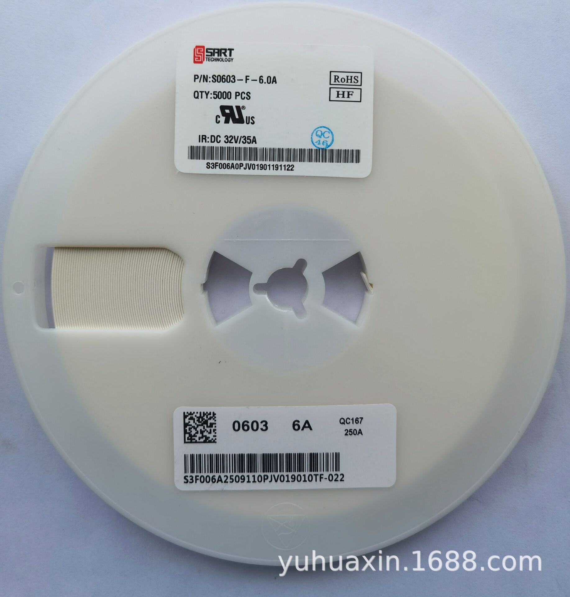 萨特 SART 正品 贴片保险丝 快断 S0603-F-5A S0603--F-6A 32V-阿里巴巴