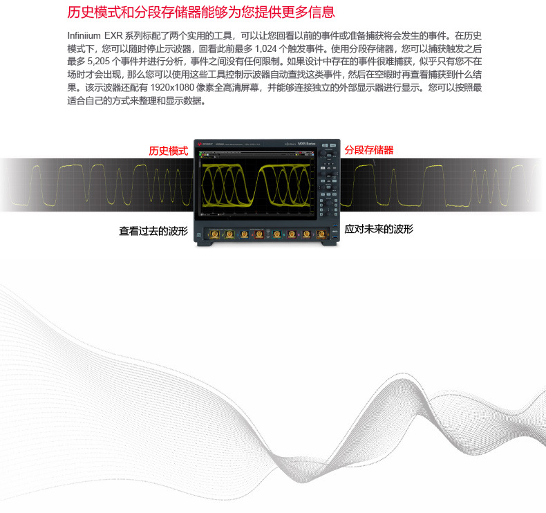 是德科技KEYSIGHT示波器8通道EXR054A/EXR058A/EXR104A/108A/258A-阿里巴巴