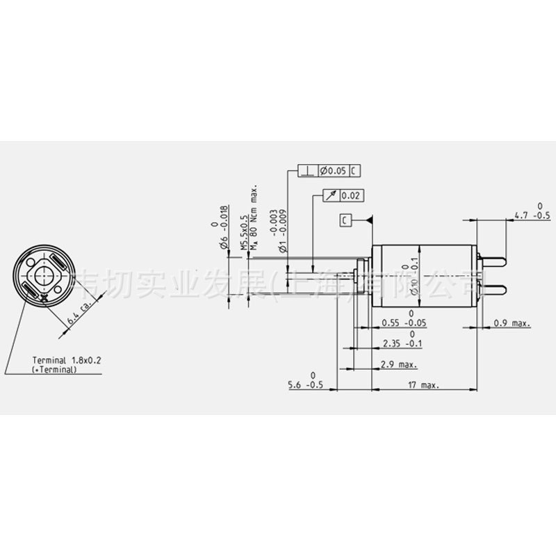 MAXON直流电机 RE10 10mm 稀有金属电刷 12V 0.75W 118391-阿里巴巴
