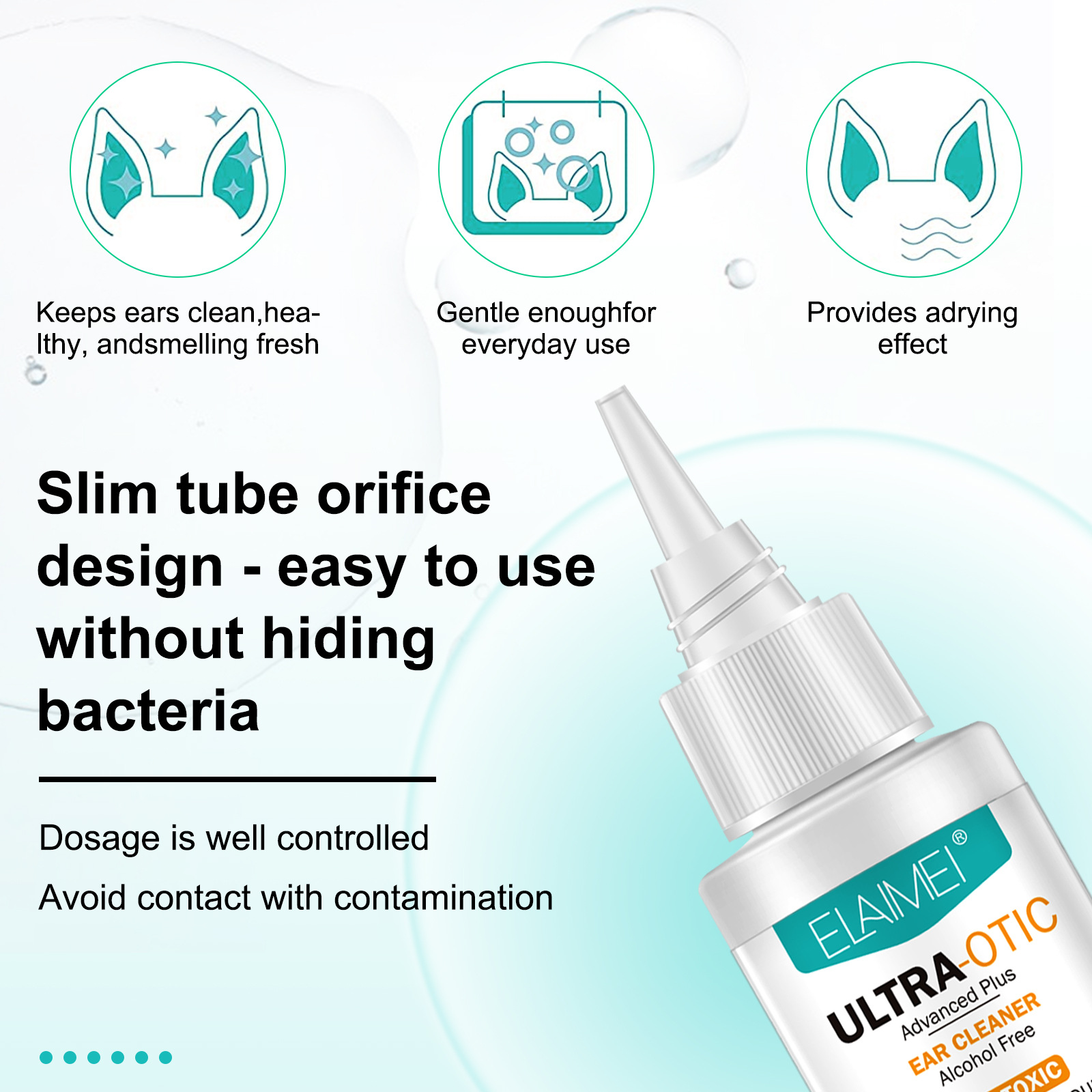 跨境ELAIMEI宠物洁耳液Pet Ear Care Solution-阿里巴巴