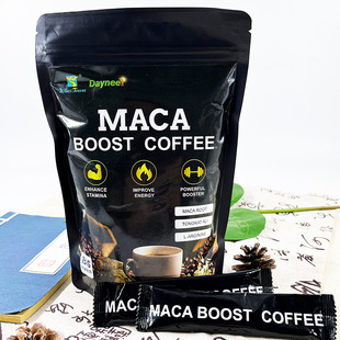 出口新品玛卡咖啡MACA BOOST COFFEE 10g*10袋/盒男性玛咖咖啡-阿里巴巴