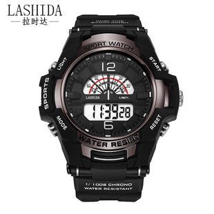 LASHIDA拉时达成人电子手表运动户外夜光手表时尚秋冬运动表现货-阿里巴巴