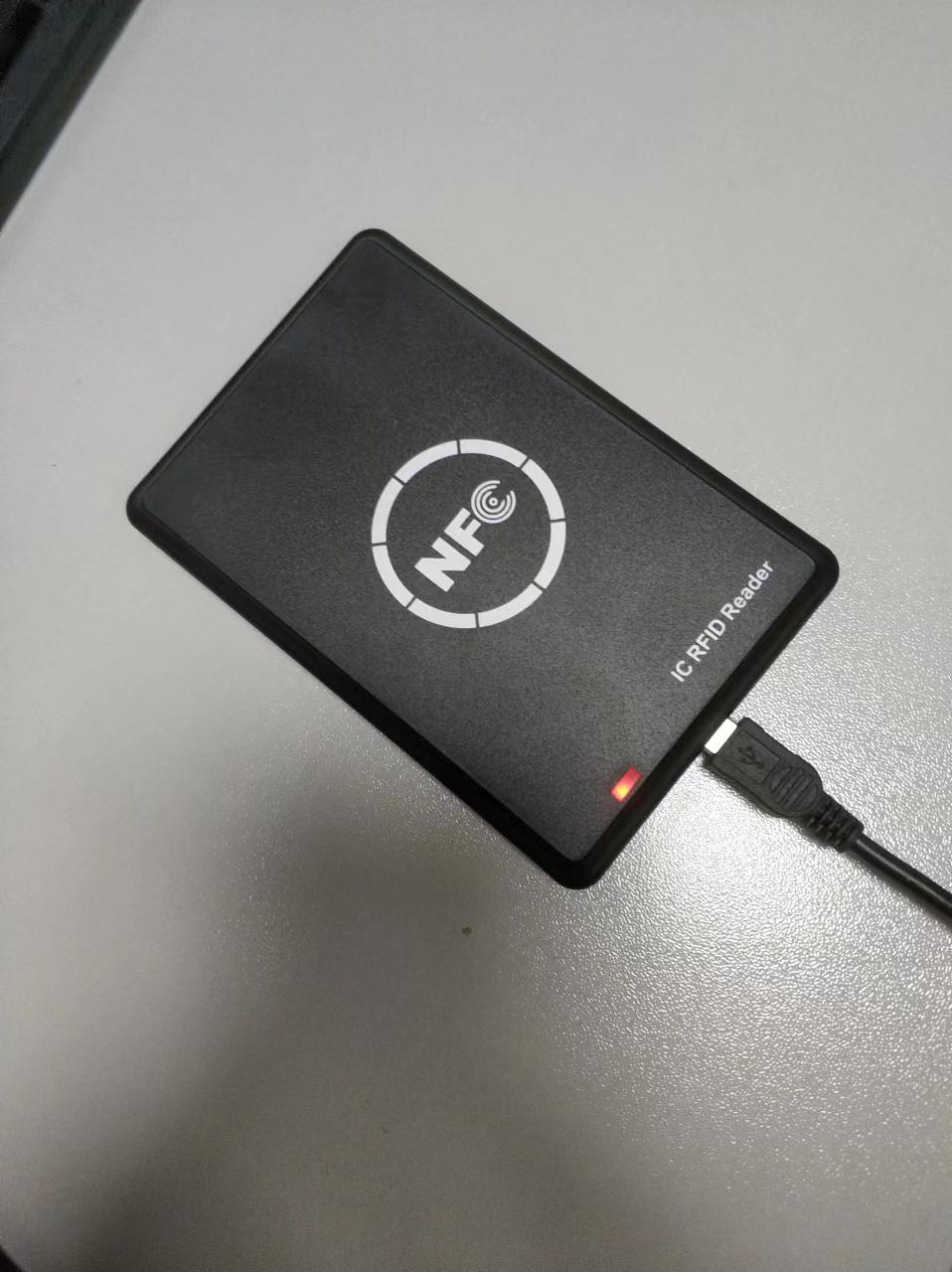 跨境专供nfc读写器icid门禁卡复制RFID读写器电梯钥匙扣配匙机-阿里巴巴
