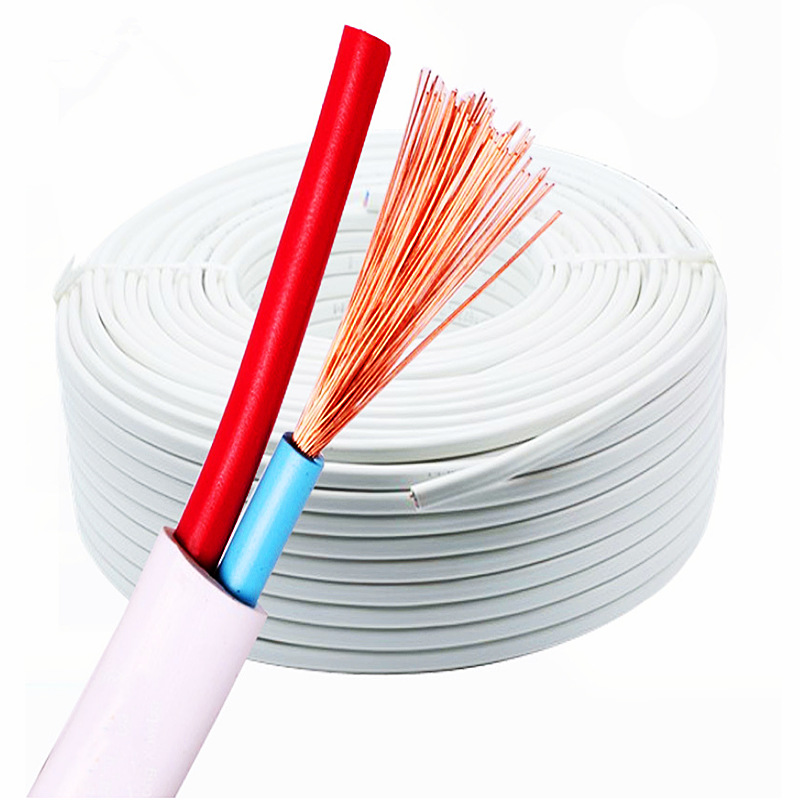 厂家直营 珠江电缆 ZC-RVVB 2x0.75平方 国标铜芯 阻燃平行护套线-阿里巴巴