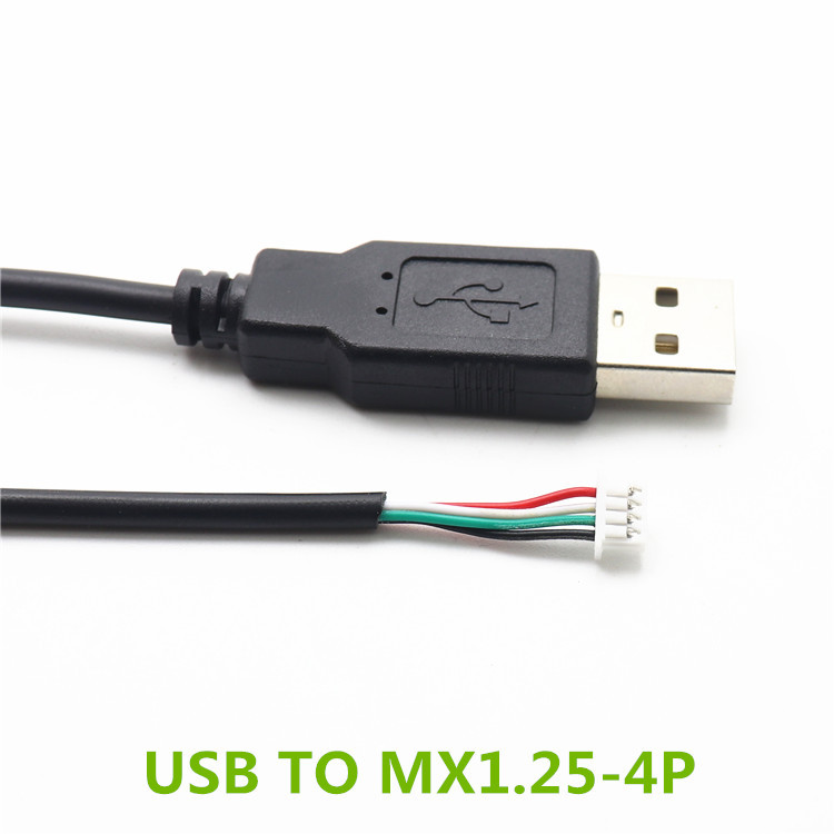 USB转MX1.25/ZH1.5/PH2.0/XH2.54/杜邦4P电容触摸屏TTL数据端子线-阿里巴巴
