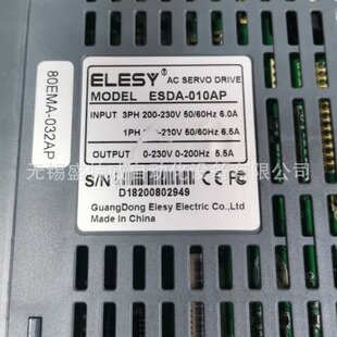 原装现货 ESDA-010AP 伊莱斯ELESY伺服驱动器 1KW控制器-阿里巴巴