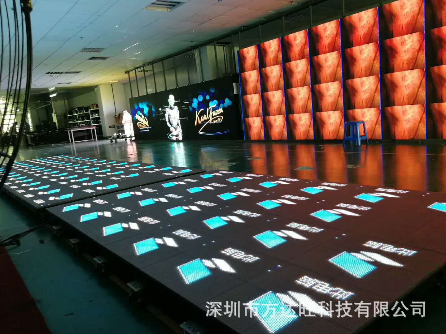 P2.976P3.91P4.81P5.2led地砖屏全彩互动地砖屏舞台酒店LED地板屏-阿里巴巴