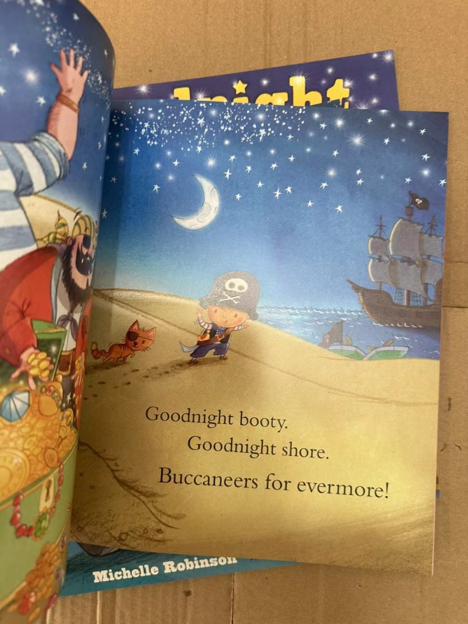 Goodnight Digger/Tractor/Pirate/Princess 晚安故事4册睡前读物-阿里巴巴