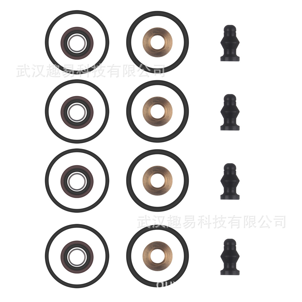 适用大众奥迪燃油喷射器密封圈套件修理包1417010997 038103385A-阿里巴巴