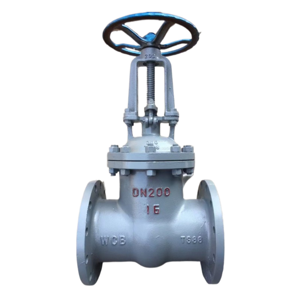 铸钢法兰闸阀Z41H-16C 铸钢阀门管道开关明杆闸阀碳钢闸阀蒸汽阀-阿里巴巴