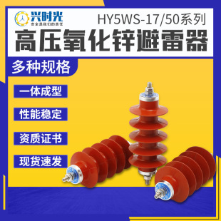 智多欣10KV高压氧化锌避雷器HY5WS-17/50户外交流跌落式避雷器-阿里巴巴
