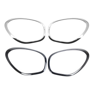 适用宝马迷你R6011-16大灯电镀亮黑饰条51139801573, 51139801574-阿里巴巴