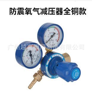 防震氧气表 YQY-08减压器 调压阀 气体调节减压阀氧气 瓶压力表-阿里巴巴