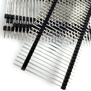 2.54单排双塑排针3+6L 1*2/3/4/5/10/20 1*40P 针总长 L26 MM-阿里巴巴