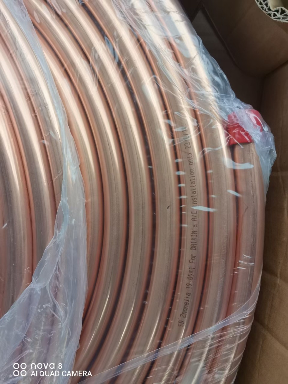 现货供应R410A紫铜管脱脂空调铜管Tp2去磷铜管紫铜盘管紫铜直管-阿里巴巴