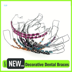 Vibrant Easter Themed Metallic Dental Braces with Colorful-阿里巴巴