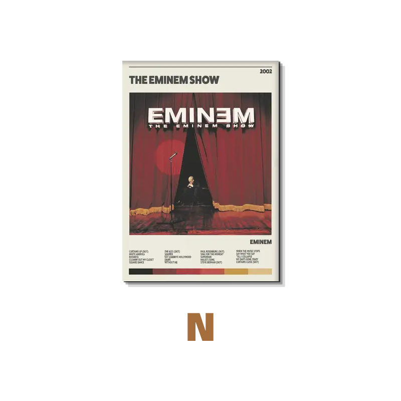 Music Album Star Poster Hip Hop Posters Canvas Decor Picture-阿里巴巴
