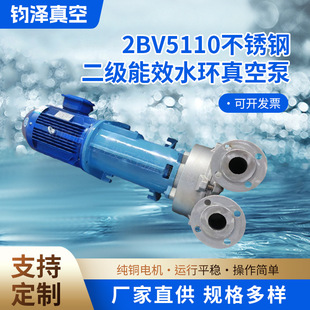 2BV5110不锈钢二级能效水环真空泵 工业用高真空水循环压缩抽气泵-阿里巴巴