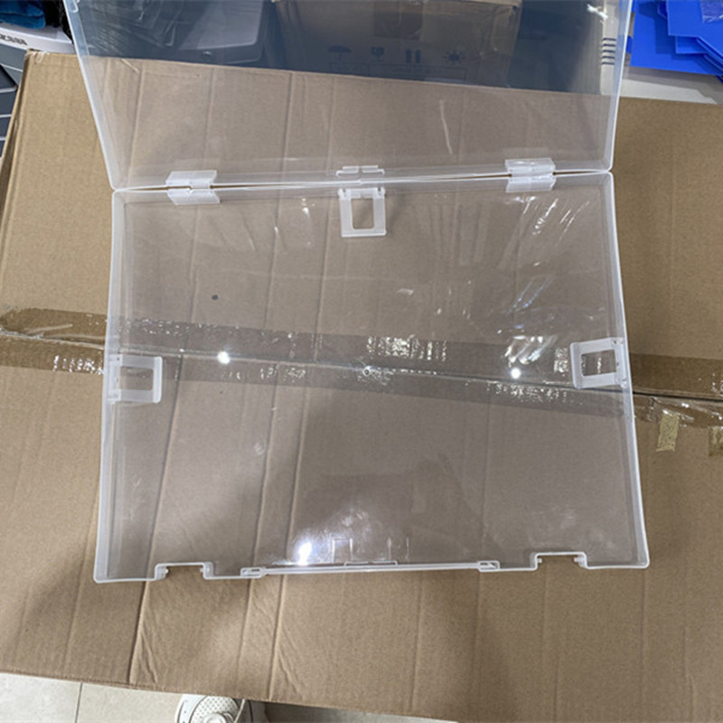 A3手提透明文件盒资料盒A4盒8k绘画图纸奖状营业执照14英寸收纳盒-阿里巴巴